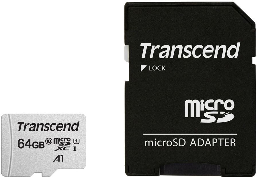 Карта памяти Transcend Micro SDXC 64Гб 340S TS64GUSD340S (TS64GUSD34 0S)