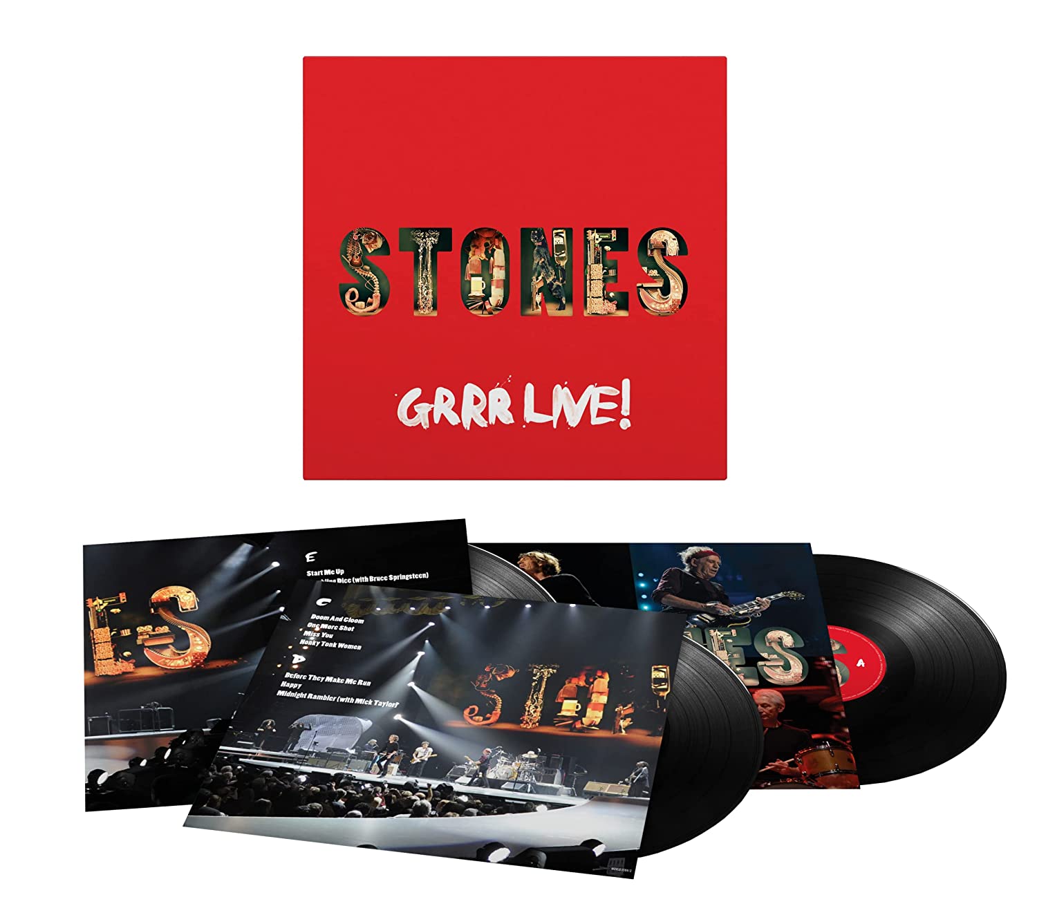 Виниловая пластинка Rolling Stones Grrr Live! (3LP)