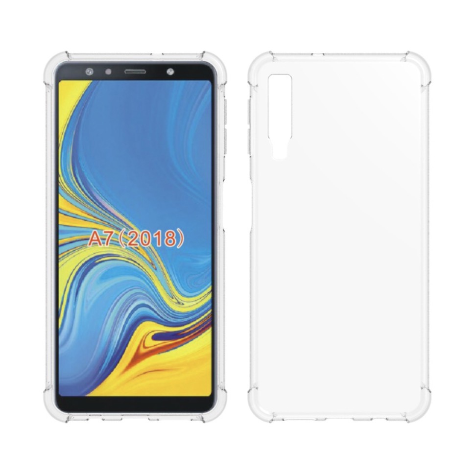 Чехол-бампер MyPads Tocco для Samsung Galaxy A7 (2018) SM-A750FN/DS с усиленной защитой