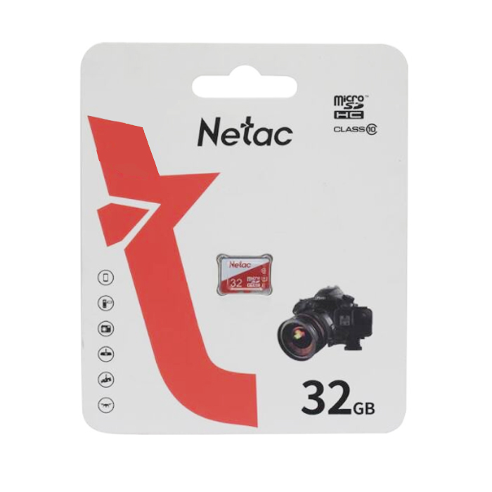 Карта памяти Netac P500 Eco Class 10 NT02P500ECO-032G-S