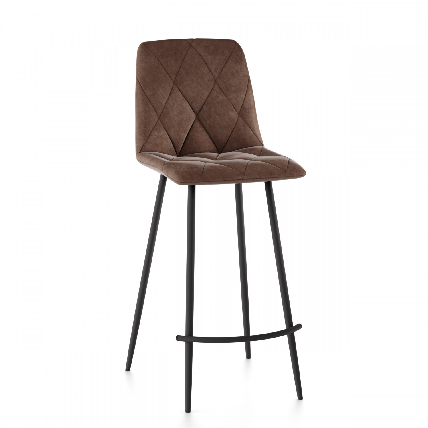 Барный стул СтолБери 2621974, коричневый
