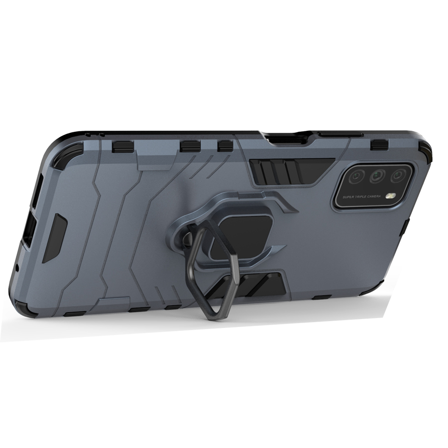 Противоударный чехол с кольцом Panther Case для Xiaomi POCO M3 (417092016)
