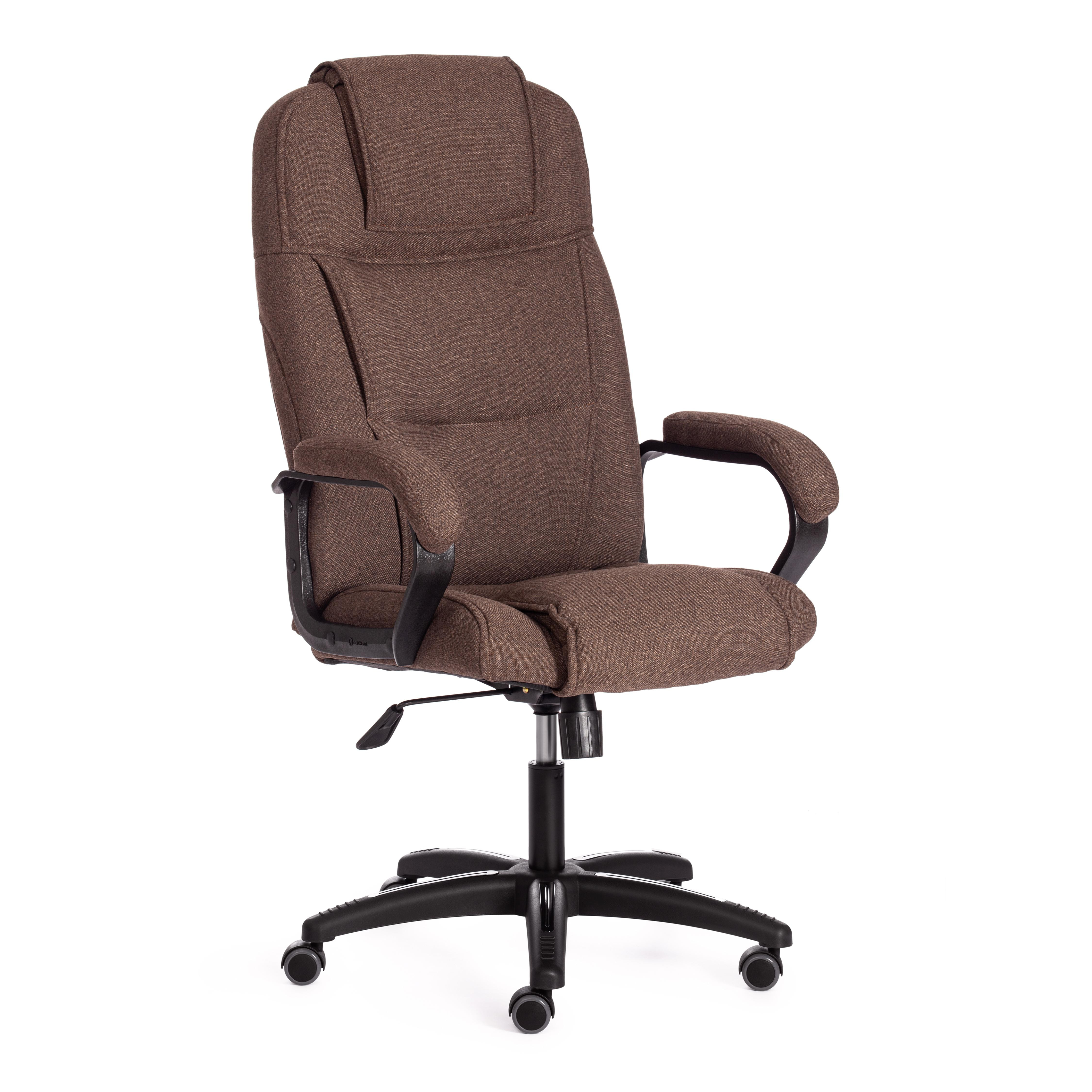 Кресло компьютерное TetChair BERGAMO 22, ткань , коричневый