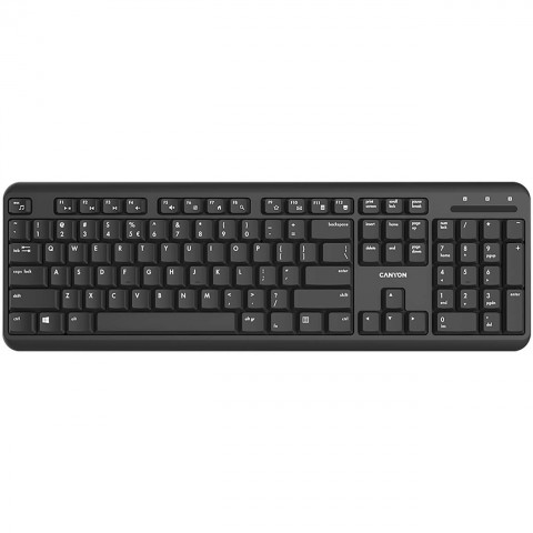 Беспроводная клавиатура CANYON CNS-HKBW02-RU Black
