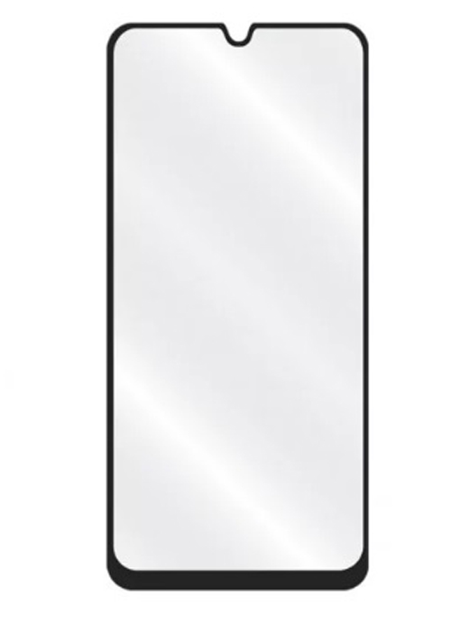 Защитное стекло для смартфона LuxCase 2.5D FG для Realme C21, черная рамка (78469)