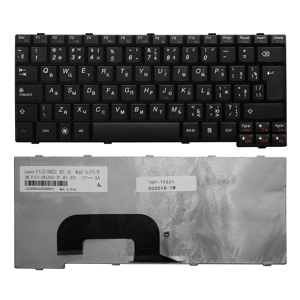 Клавиатура TopON для ноутбука Lenovo IdeaPad S12 Series
