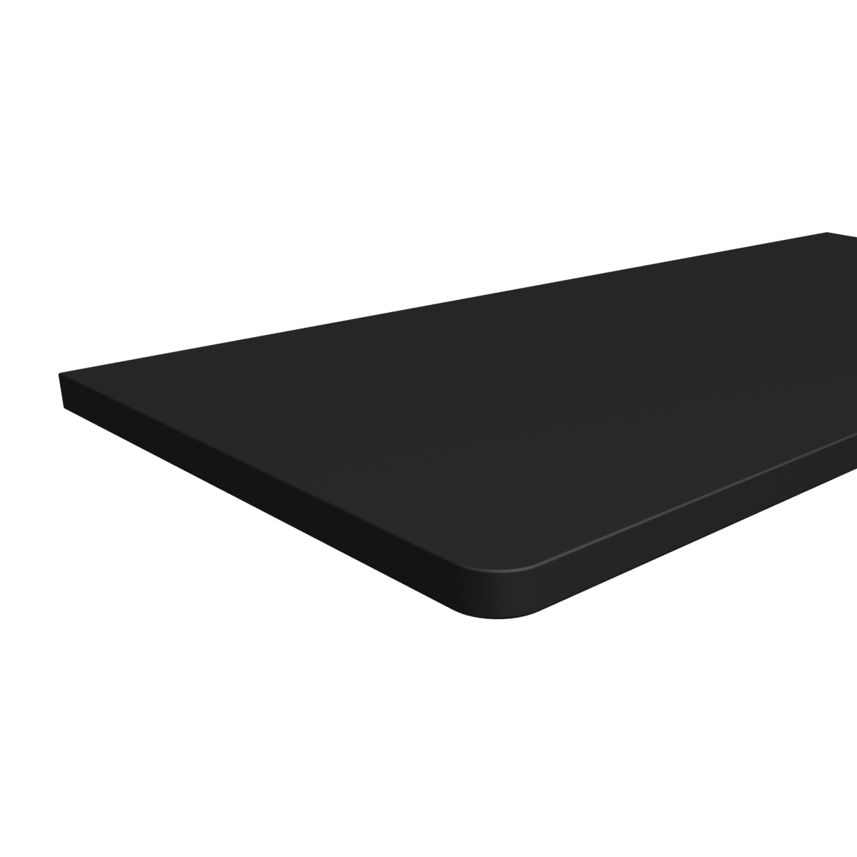 Столешница ЛДСП для письменного стола LuxAlto, Черный 120x60x2,5 см, 17402