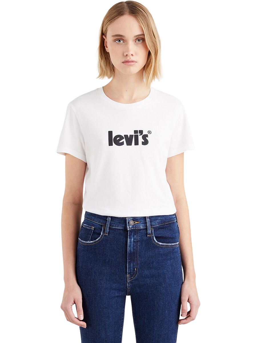 Футболка женская Levi's 17369-1755 белая 2XS