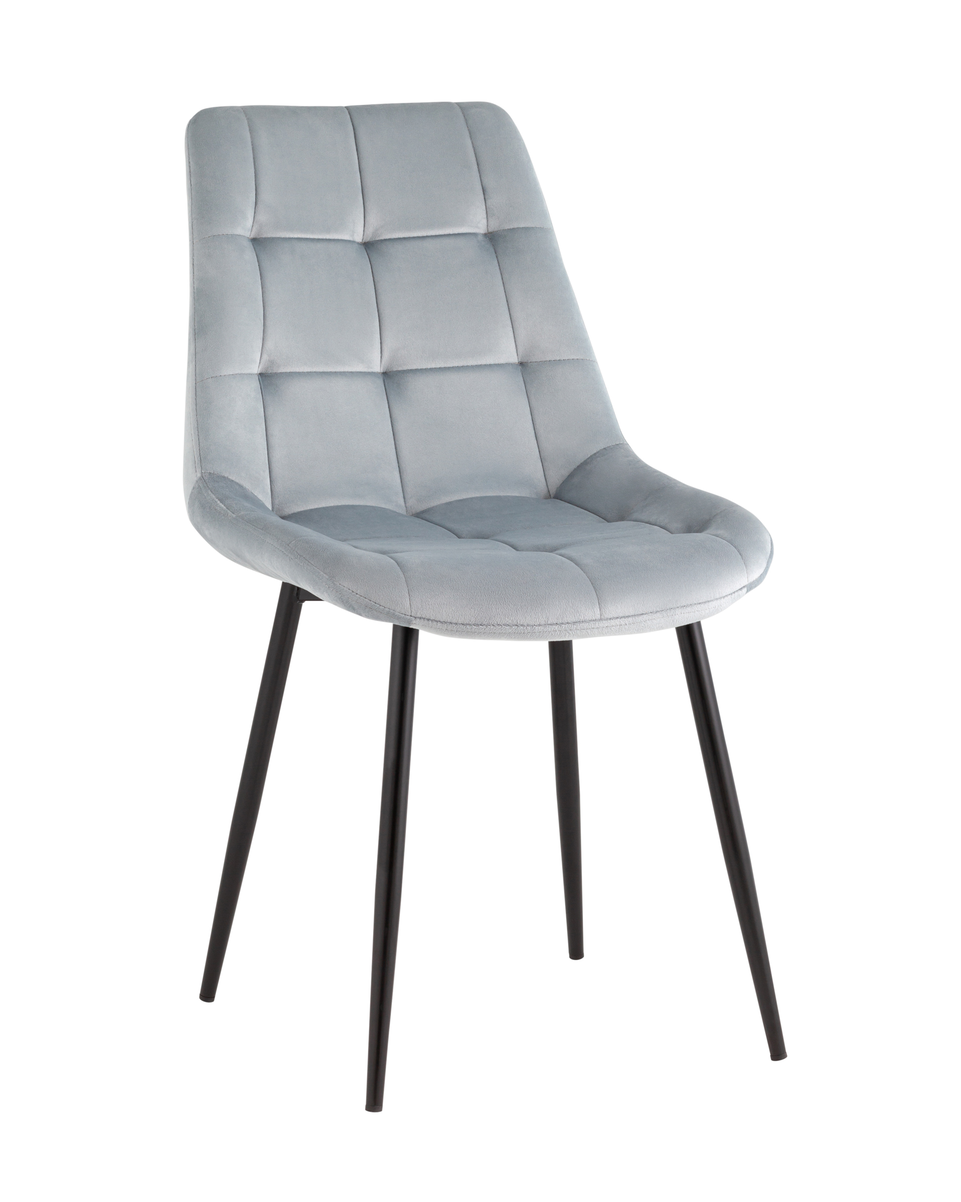 Стул для кухни обеденный Флекс New Stool Group, велюр пыльно-голубой 4 шт