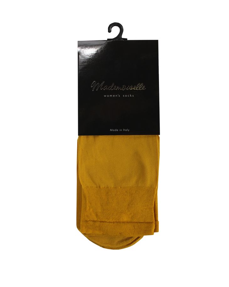 Носки женские Mademoiselle Ancona (c.) (Mad.) желтые UNICA