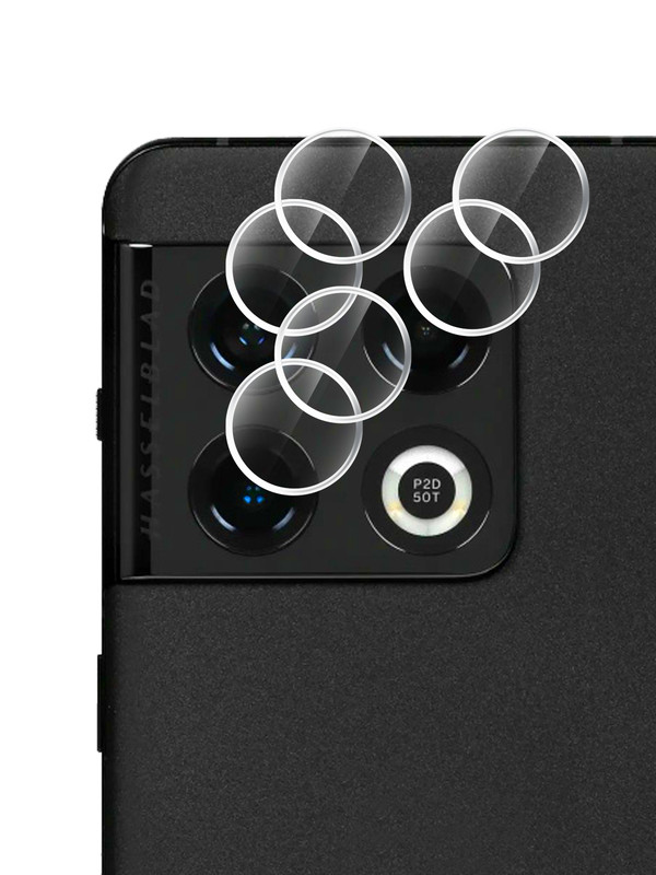 Гибридное защитное стекло Brozo на камеру OnePlus 10 Pro
