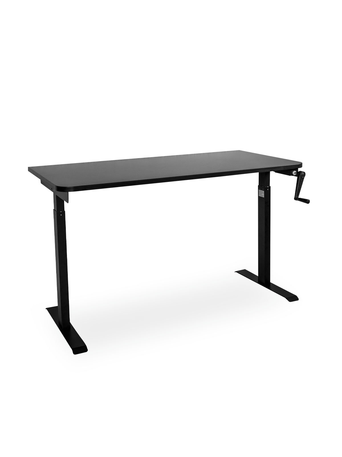 Геймерский игровой стол LuxAlto с механической регулировкой, черный, 120x60x2.5см, 34085
