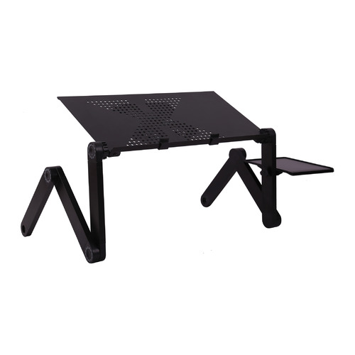 Стол для ноутбука BURO BU-803, металл, черный