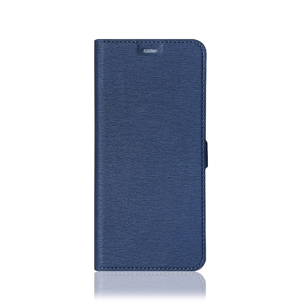 Чехол DF для  Xiaomi Mi 11 Lite, синий с флипом