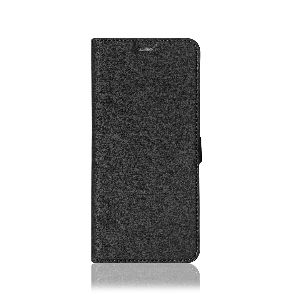Чехол DF для Xiaomi Redmi Note 10T, черный с флипом