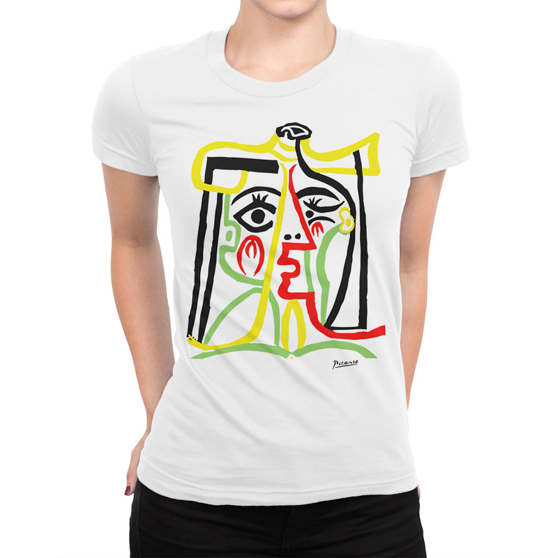 Футболка женская Dream Shirts Пабло Пикассо белая XS