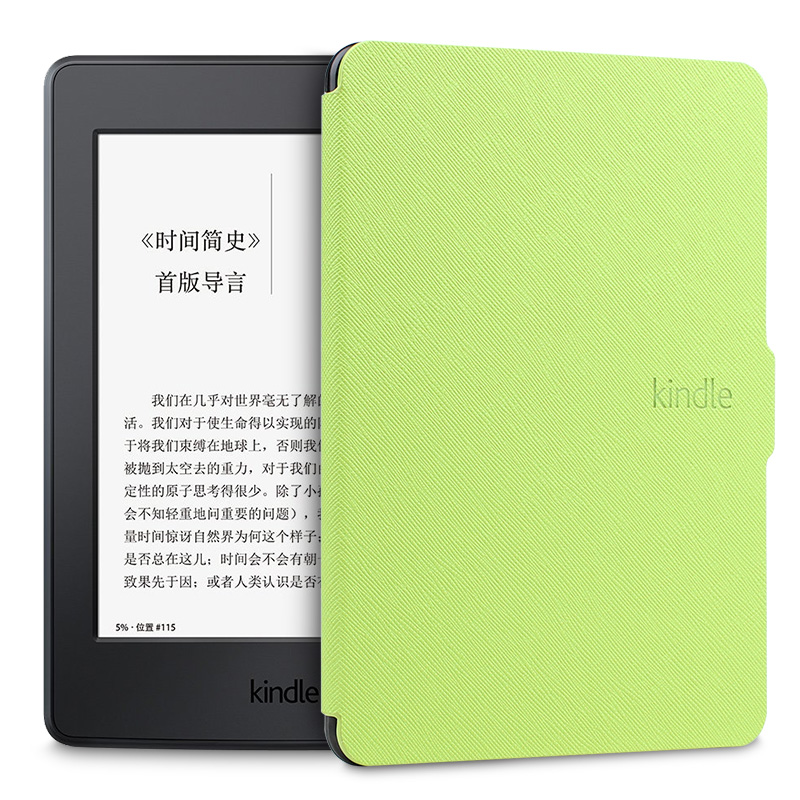 Чехол-обложка MyPads для электронной книги Amazon Kindle Paperwhite 1/2/3 зеленый