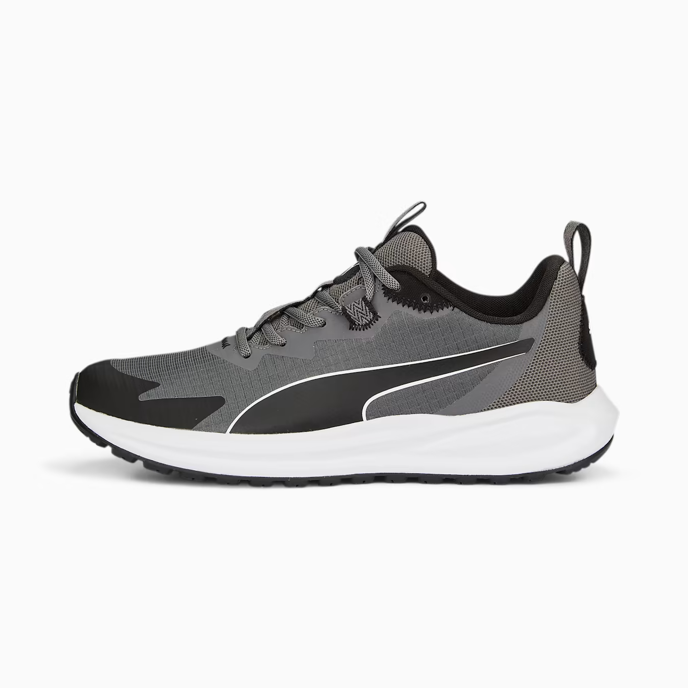 Кроссовки мужские Puma Twitch Runner Trail Castlerock-Blac 37696106 серые 40.5 RU