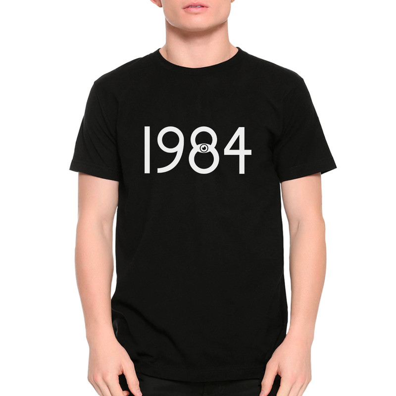 Футболка мужская Dream Shirts Оруэлл - 1984 черная L
