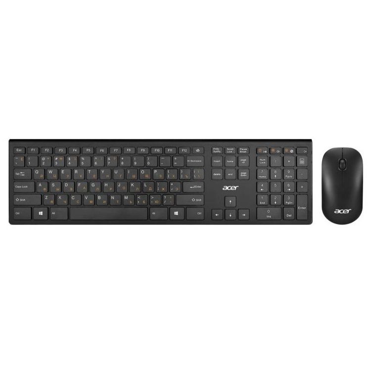 Комплект клавиатура и мышь Acer OKR030 Black (ZL.KBDEE.005)
