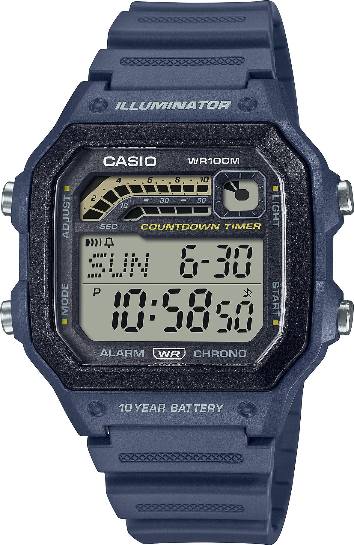 Наручные часы мужские Casio WS-1600H-2A