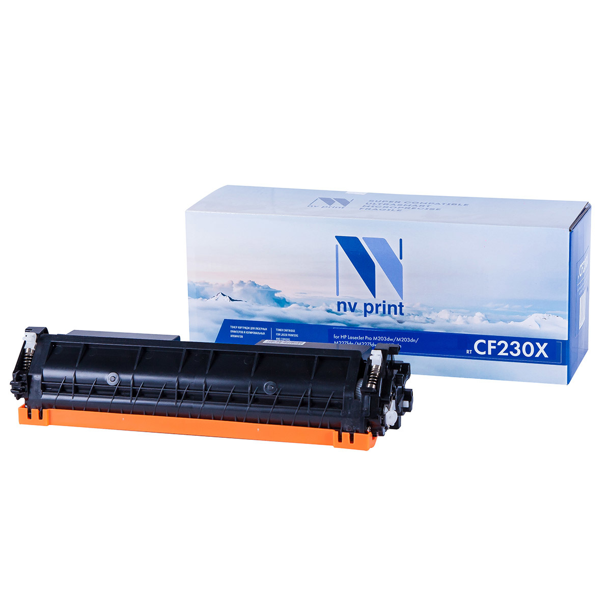 Картридж для лазерного принтера NV Print №30X CF230X Black