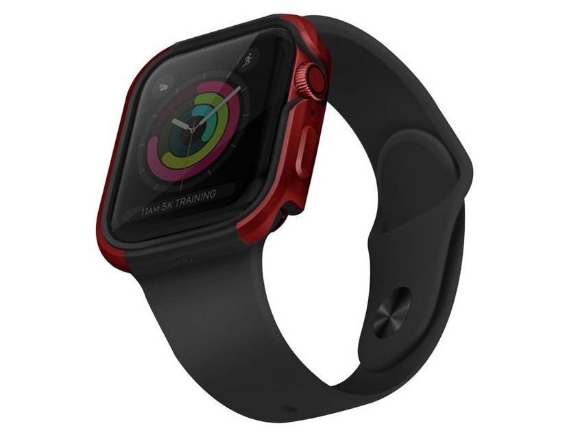 Чехол Uniq Valencia для Apple Watch 40 мм, цвет Красный (40MM-VALRED)