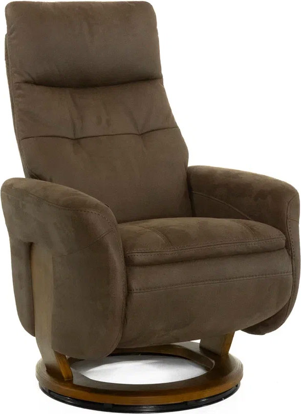 Мягкое кресло с высокой спинкой и подставкой для ног Relax Francesca