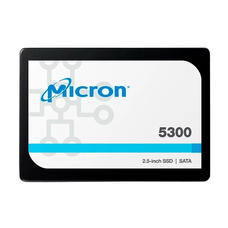 SSD накопитель Micron 5300 Max 2.5" 3,84 ТБ (MTFDDAK3T8TDT-1AW1ZABYY)