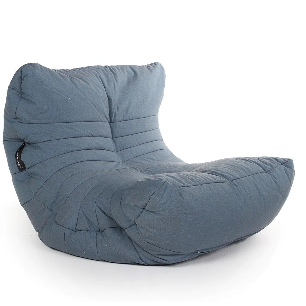 Кресло-шезлонг Acoustic Sofa - Atlantic Denim (голубой, олефин) - садовая уличная мебель