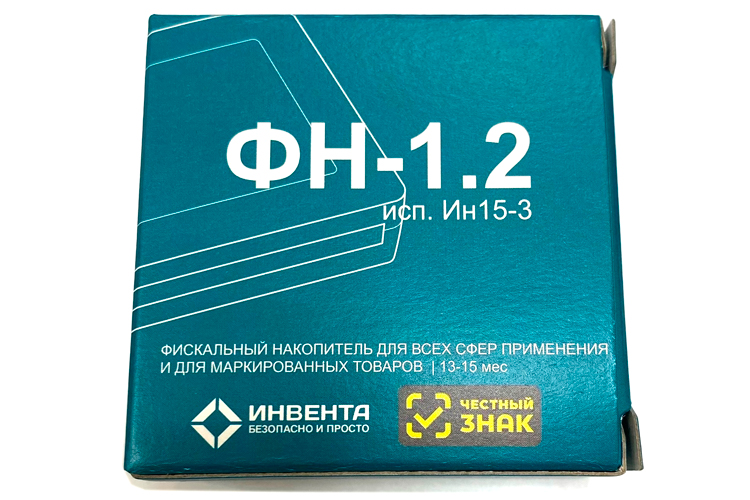 Фискальный накопитель ФН-1.2 (15 мес)