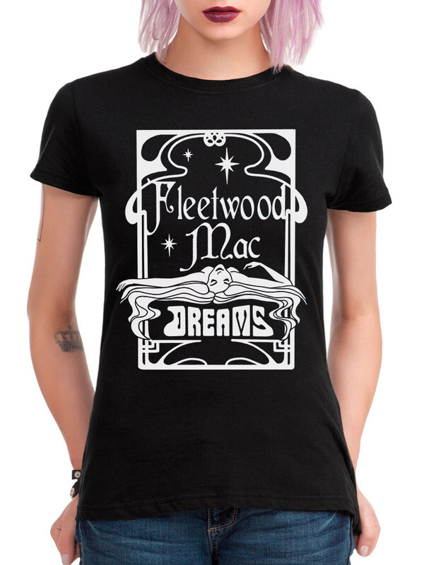 Футболка женская Design Heroes Fleetwood Mac - Dreams черная L
