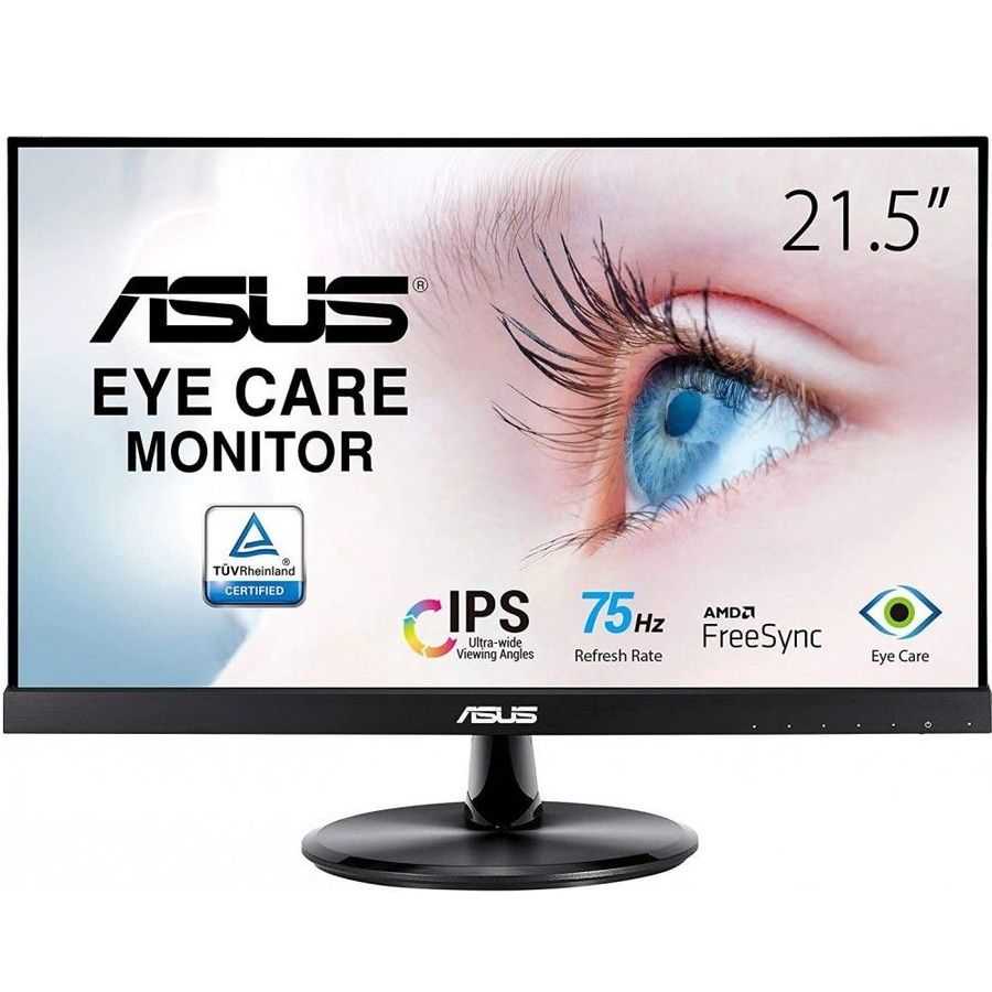 21.5" Монитор ASUS VP229HE Black 75Hz 1920x1080 IPS