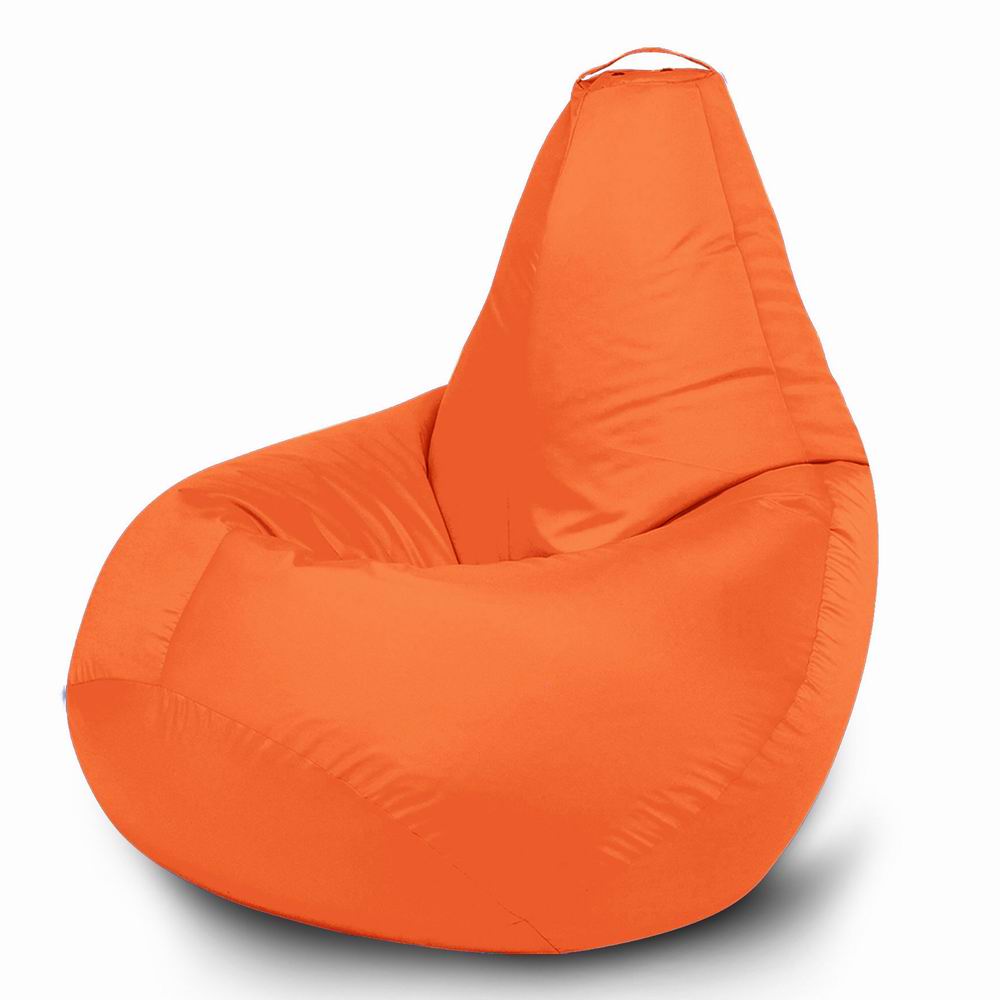 Кресло мешок груша XXL Миди, оксфорд, оранжевый