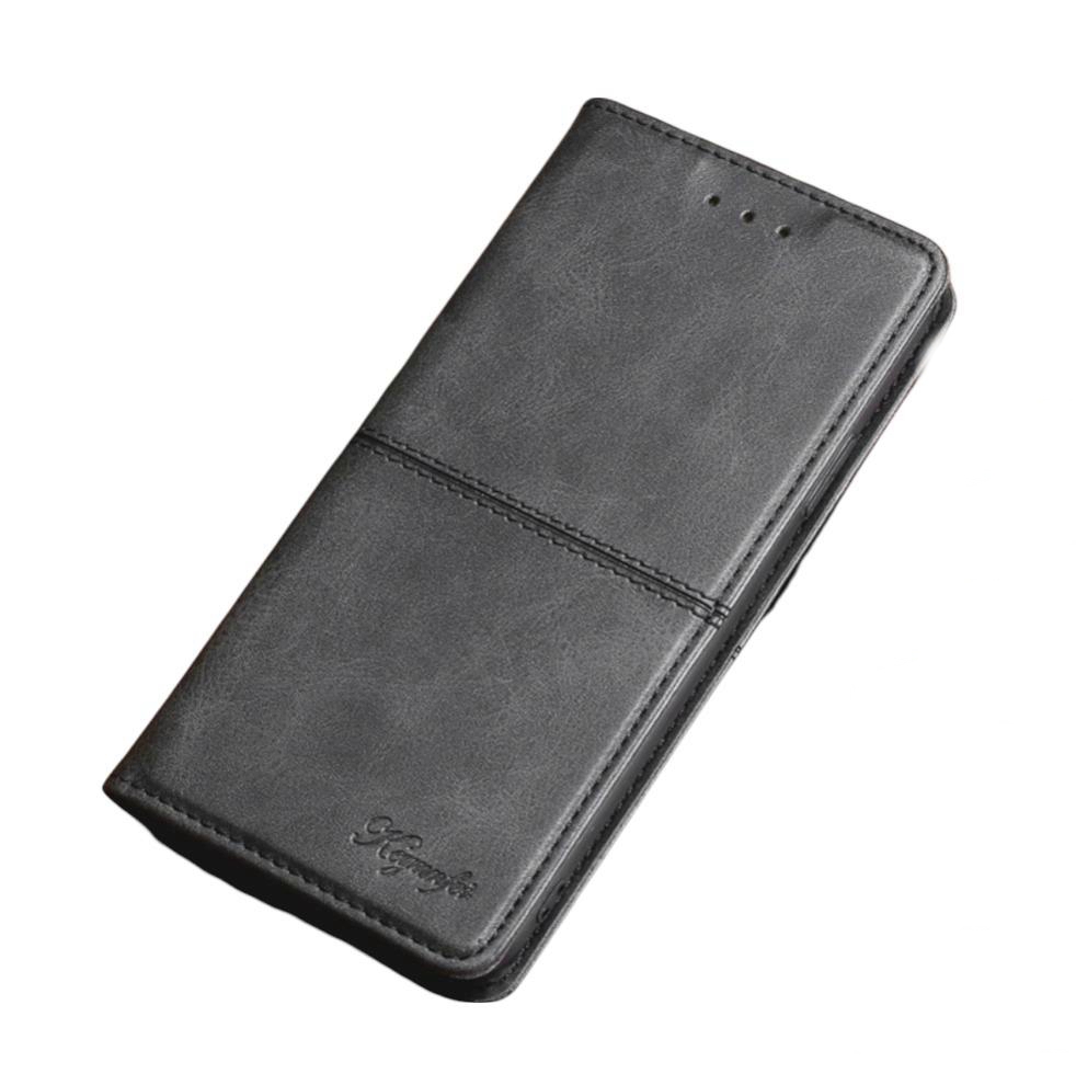Чехол-книжка MyPads Cuciture Eleganti для Realme GT/ Q3 Pro 5G/ Realme GT Neo2T черный