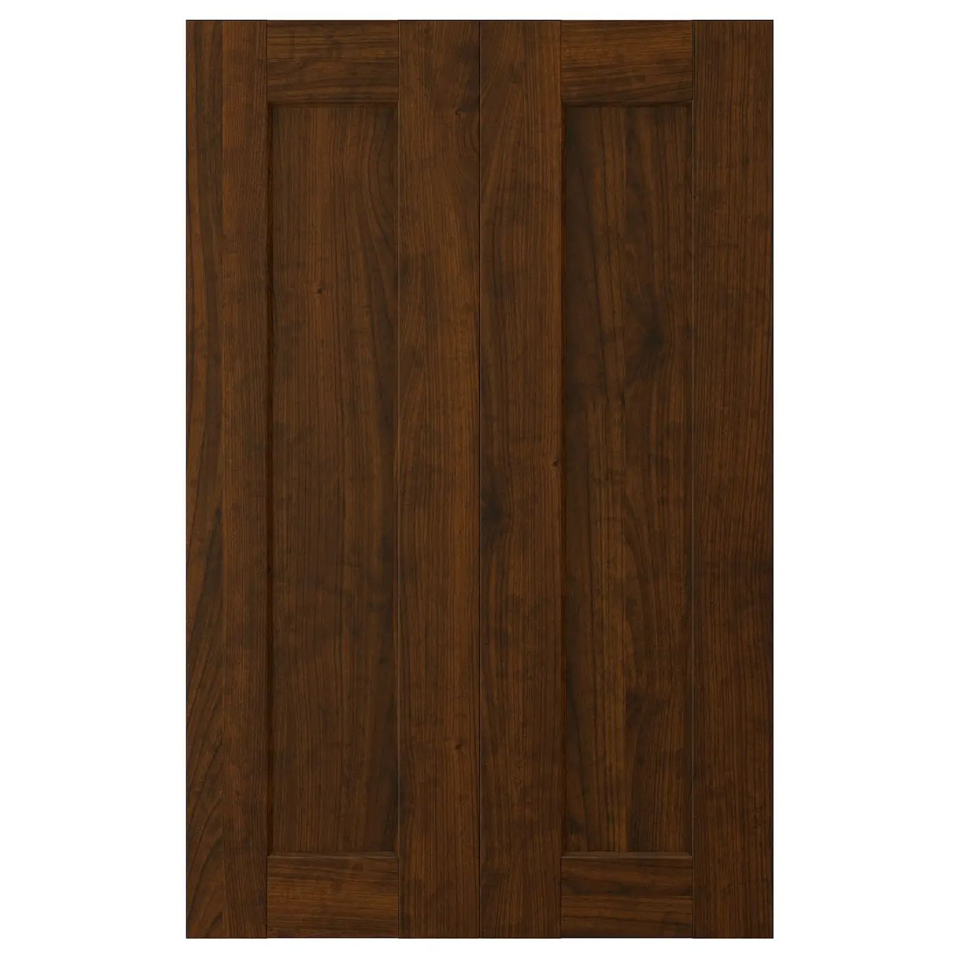 Мебельная дверь IKEA ЭДСЕРУМ 603.686.46 коричневый 25x80 см 2шт
