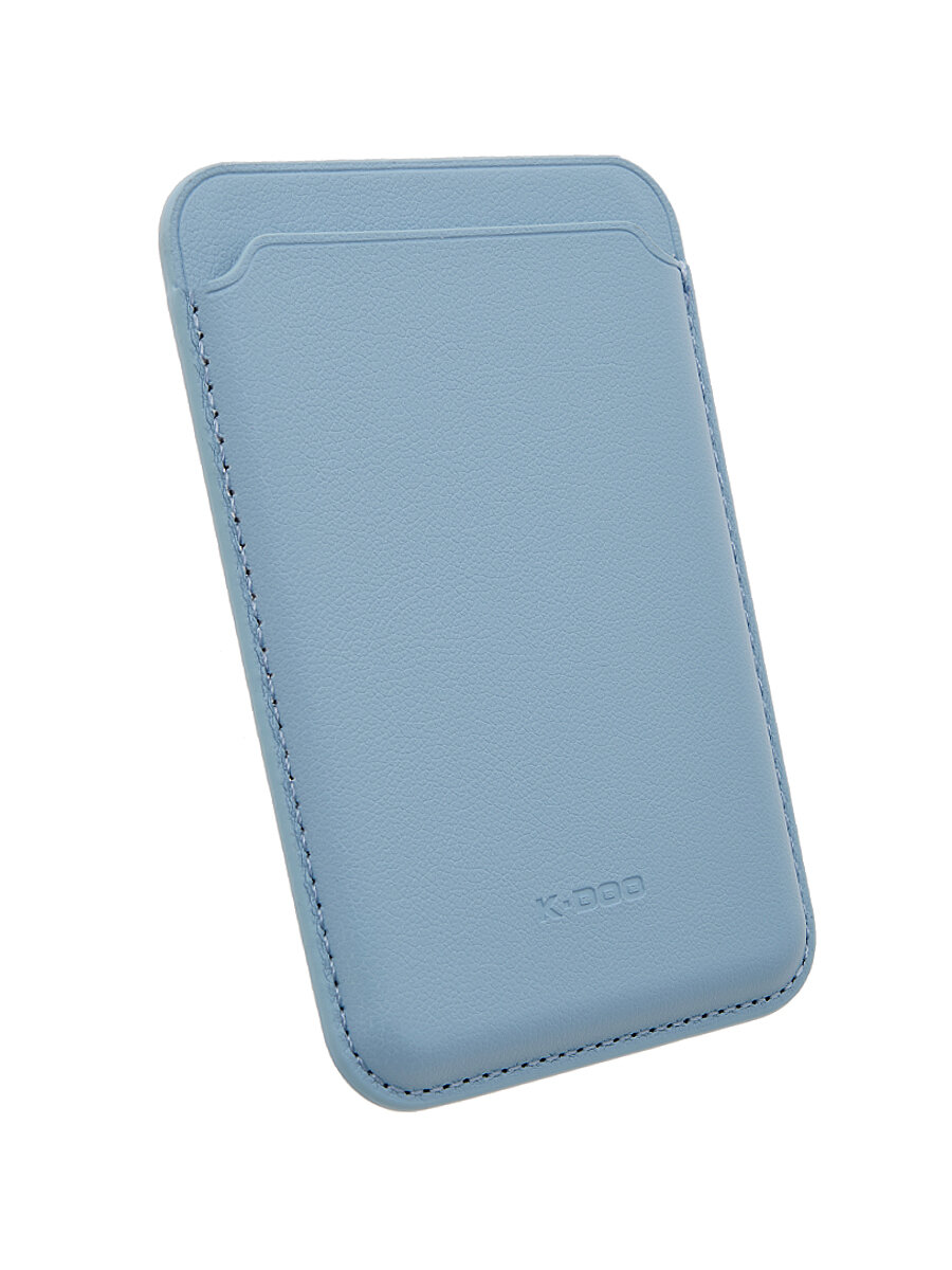 Чехол Magsafe Wallet для Apple iPhone 12 mini - Небесно-Голубой