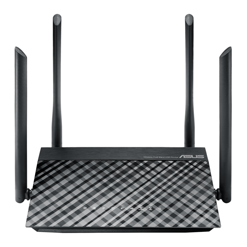 Wi-Fi роутер ASUS RT-AC1200 Black 90IG0550-BM3400