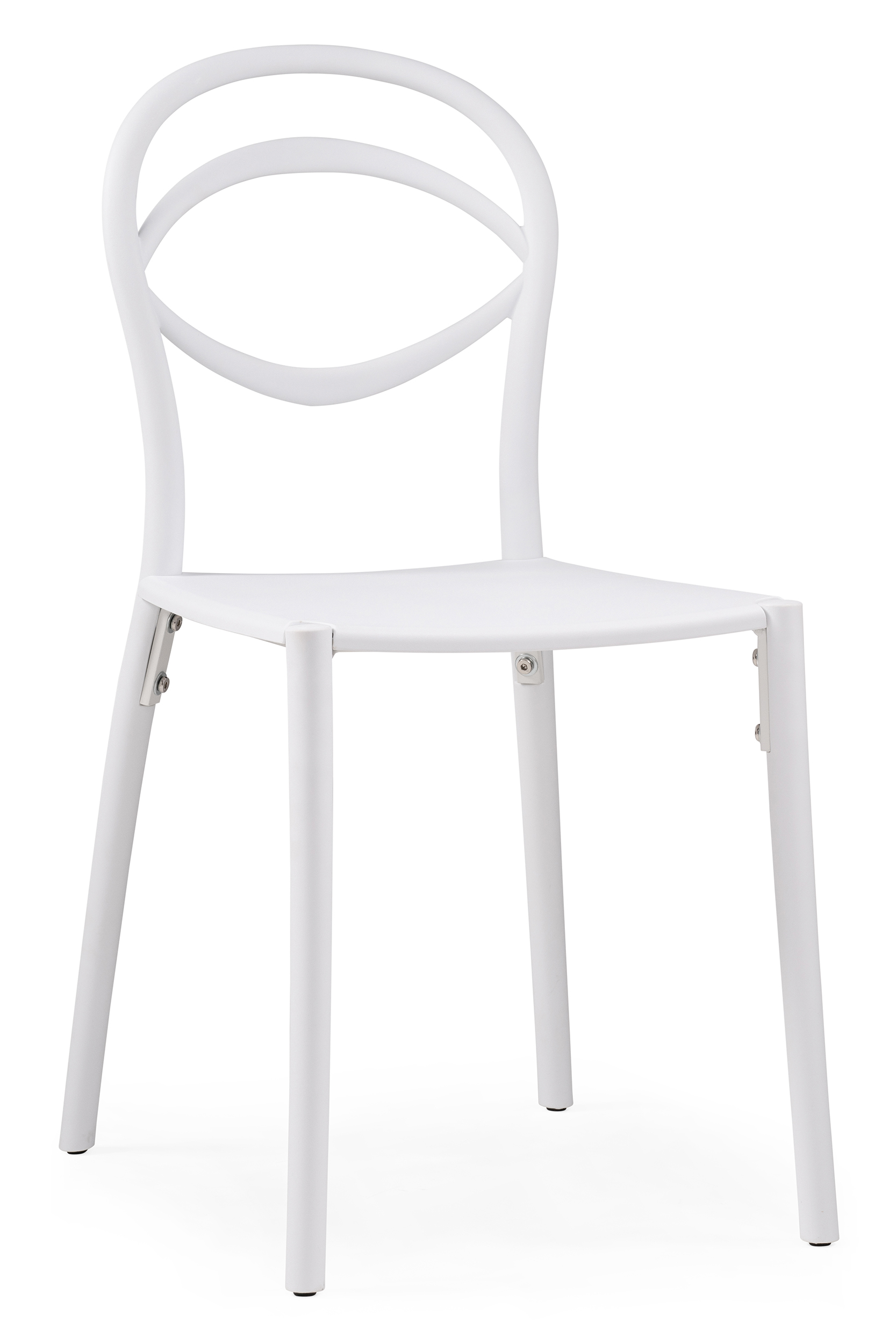 Пластиковый стул Woodville Simple white