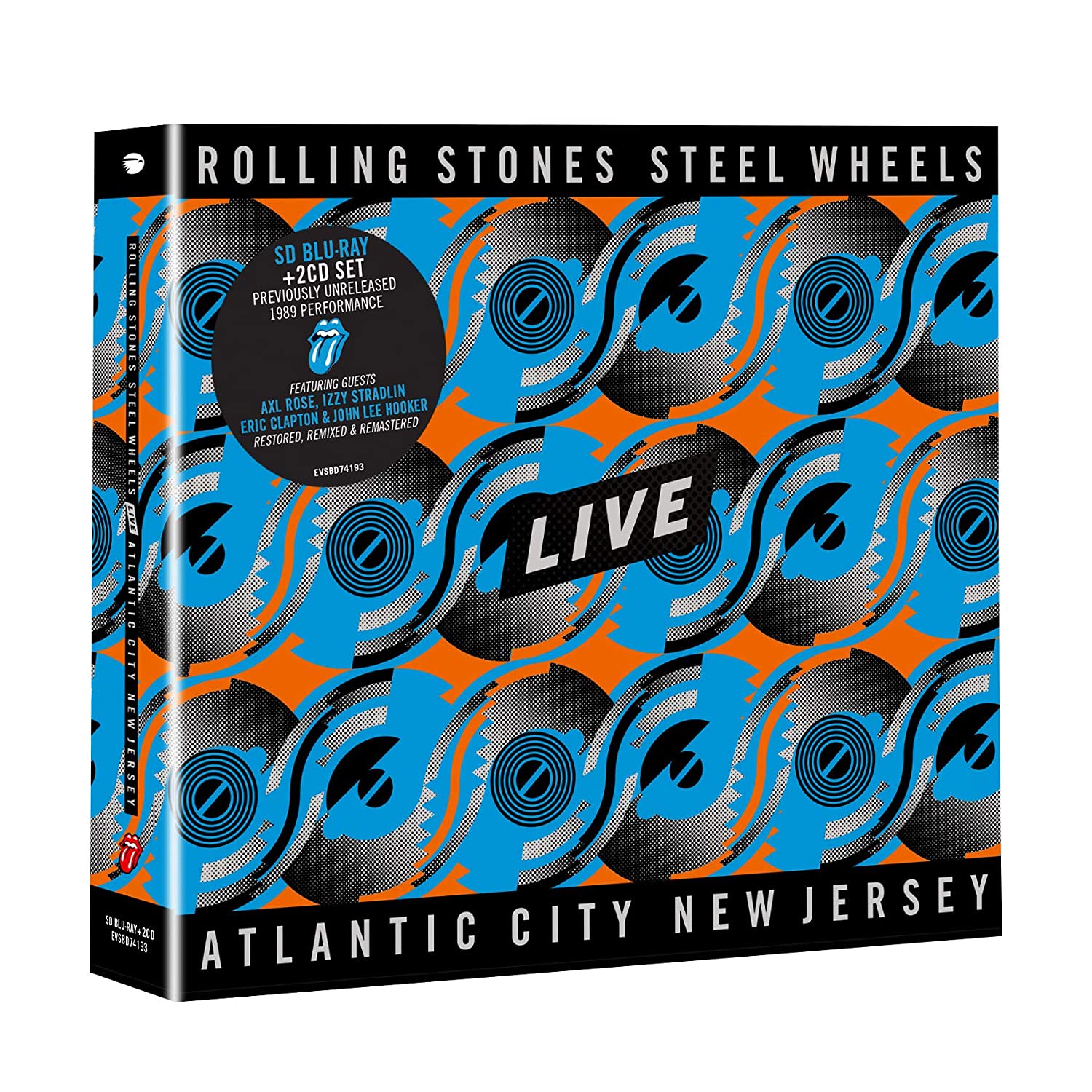 The Rolling Stones Steel Wheels Live (2CD+BR)