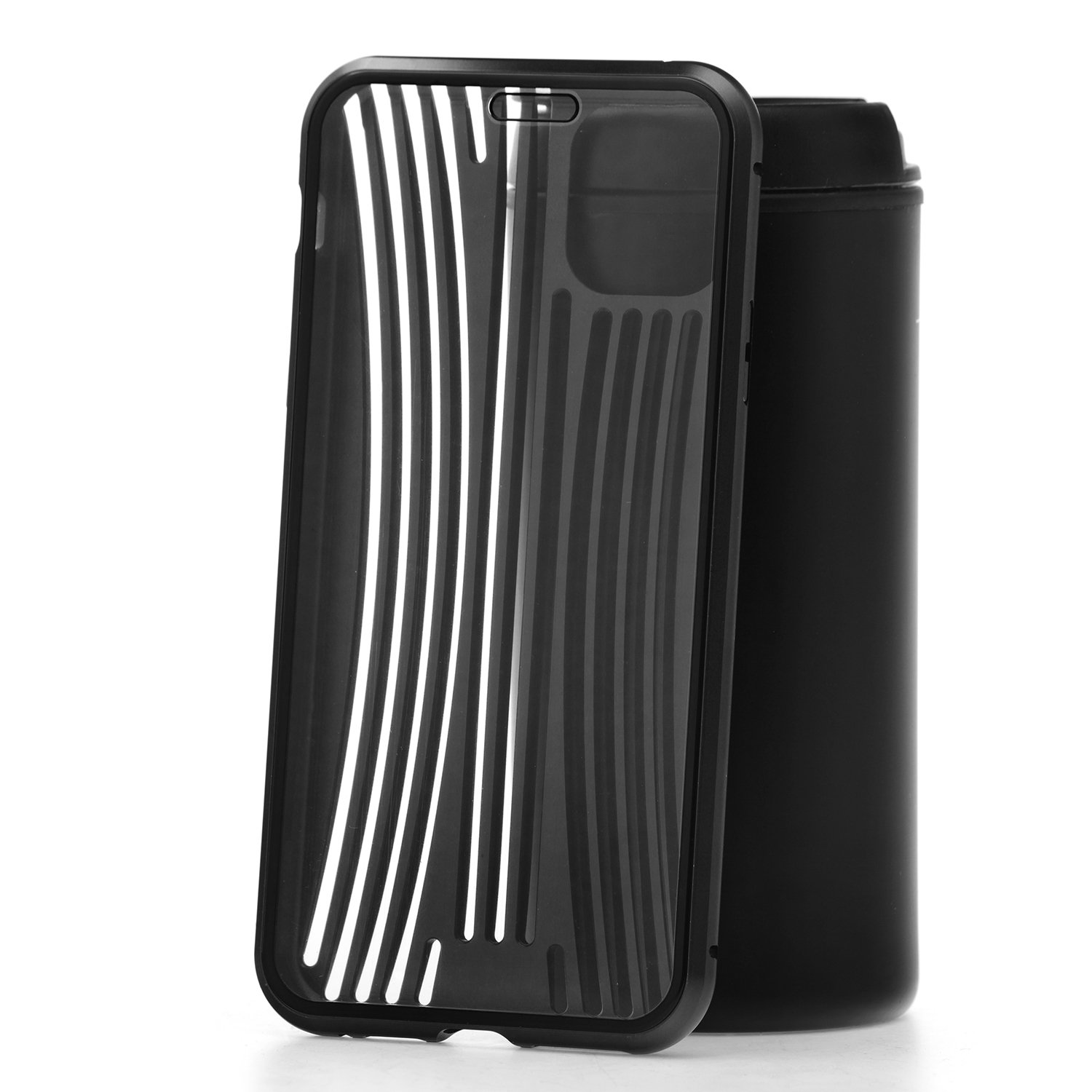 Чехол для Apple iPhone 11 Pro Max Metal Suitcase Black