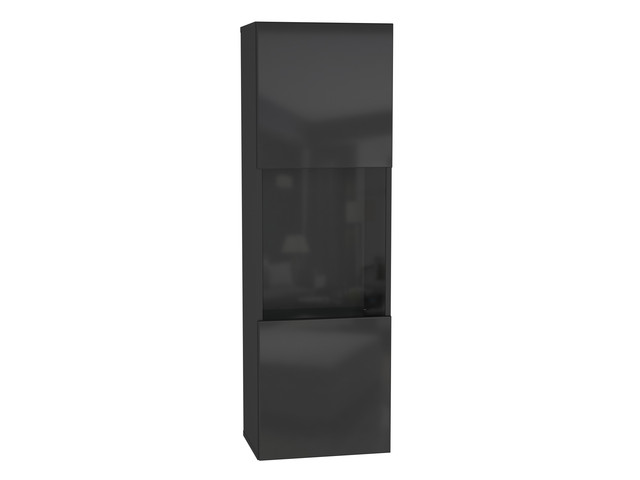Шкаф навесной НК-Мебель POINT 22 Черный
