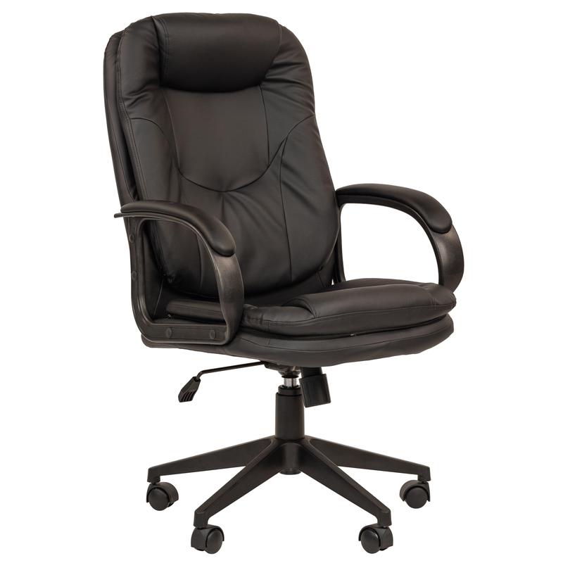 Easy Chair 695 TPU, кожзам черный, пластик