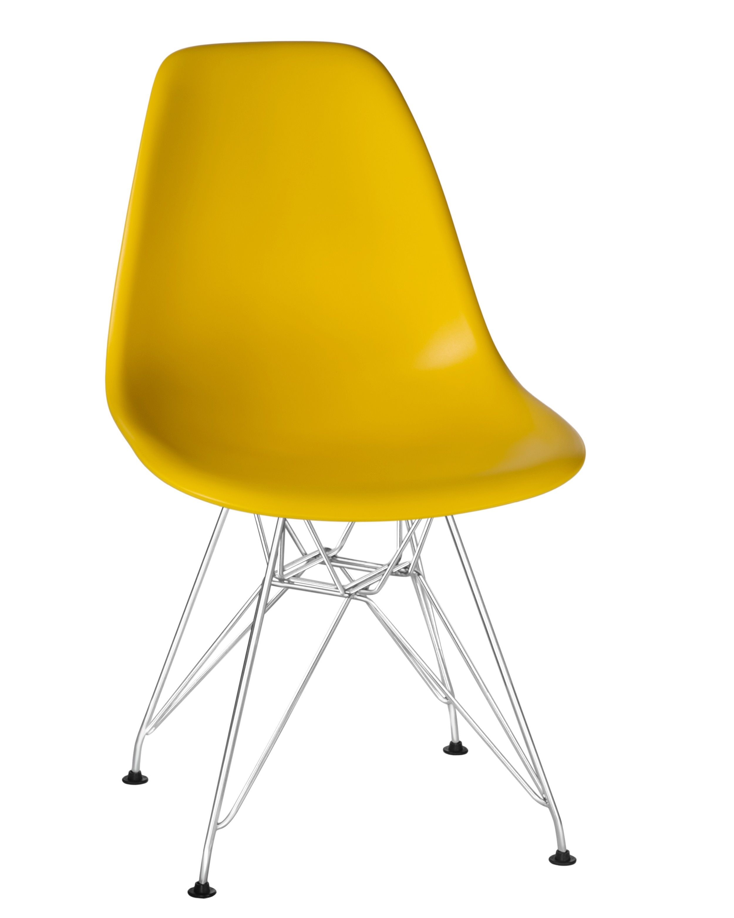 Стул обеденный Лого-М DOBRIN DSR хром желтый (Y-01)