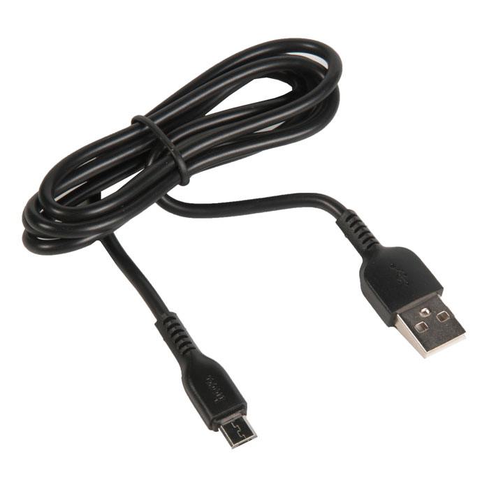 Кабель USB НОСО x13 Easy для Micro USB, 2.4 A, длина 1.0 м, черный