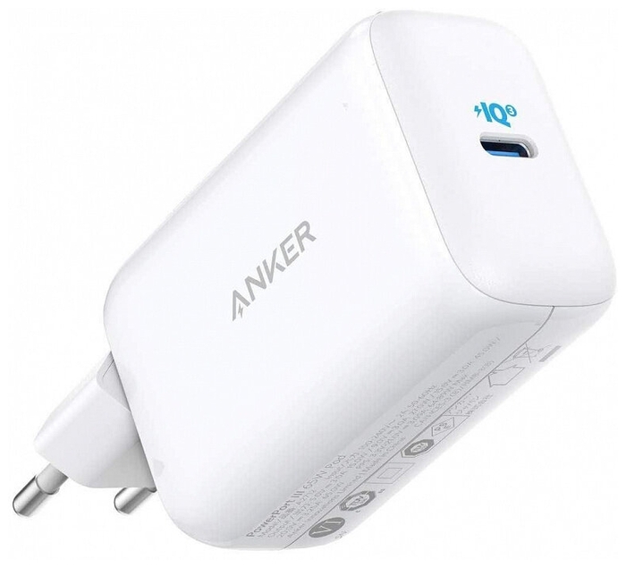 Сетевое зарядное устройство Anker BA35A Plus Brilliant, 2USB, 2.1A, White (15333)