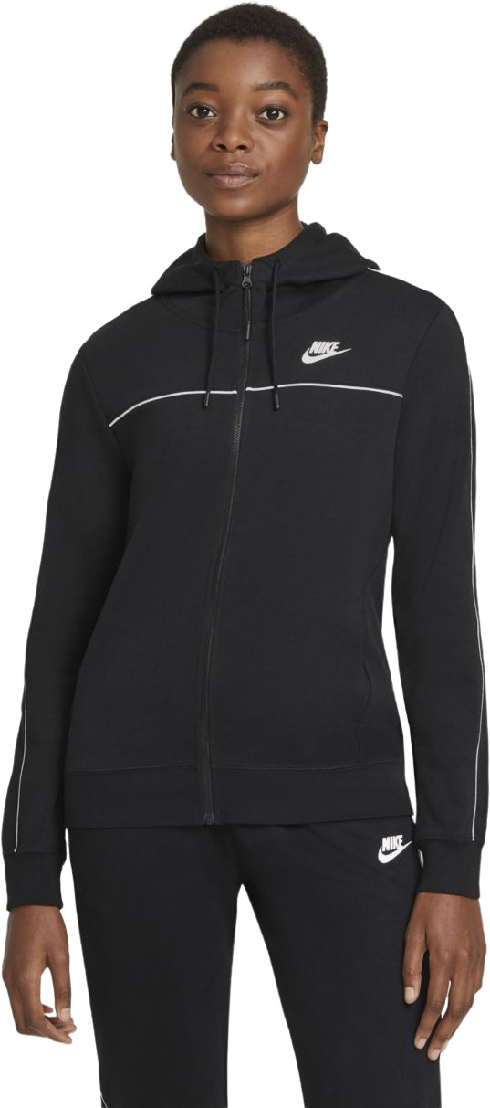 Толстовка женская Nike W Sportswear Millennium Full-Zip Hoodie черная M
