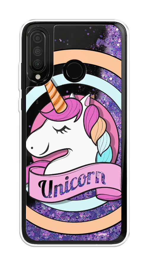 Чехол Awog  на  Huawei P30 lite/Honor 20S/Honor 20 Lite 2020 "Unicorn зефирный"