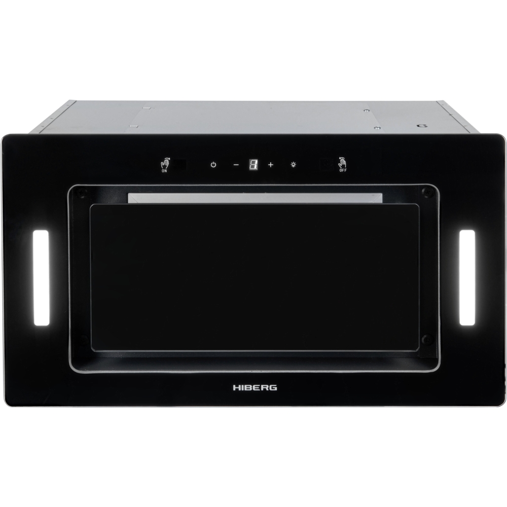 Вытяжка встраиваемая Hiberg VMF 6191 B черная