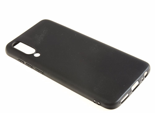 Силиконовый чехол TPU Case матовый Meizu 16Xs черный